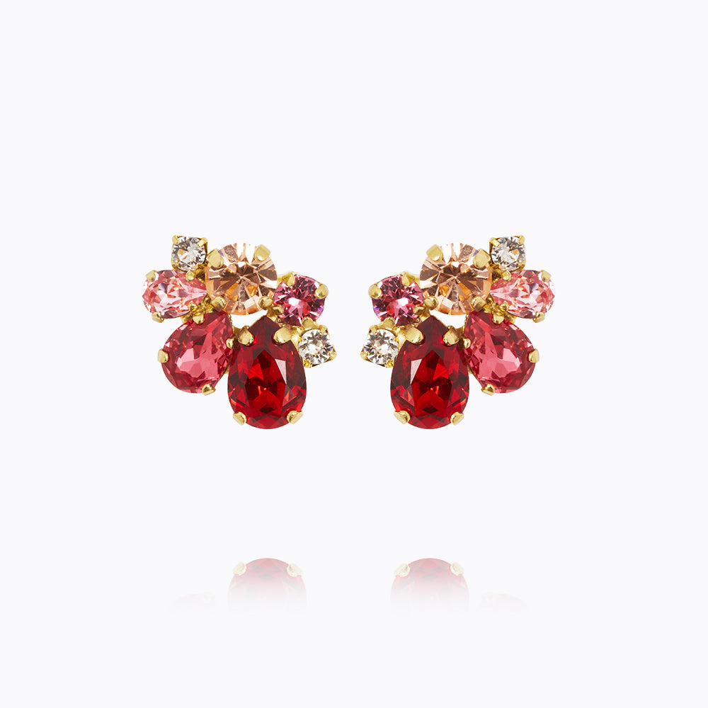 Caroline Svedbom - Katie Earrings Scarlet Combo Gold – Caroline Svedbom ...