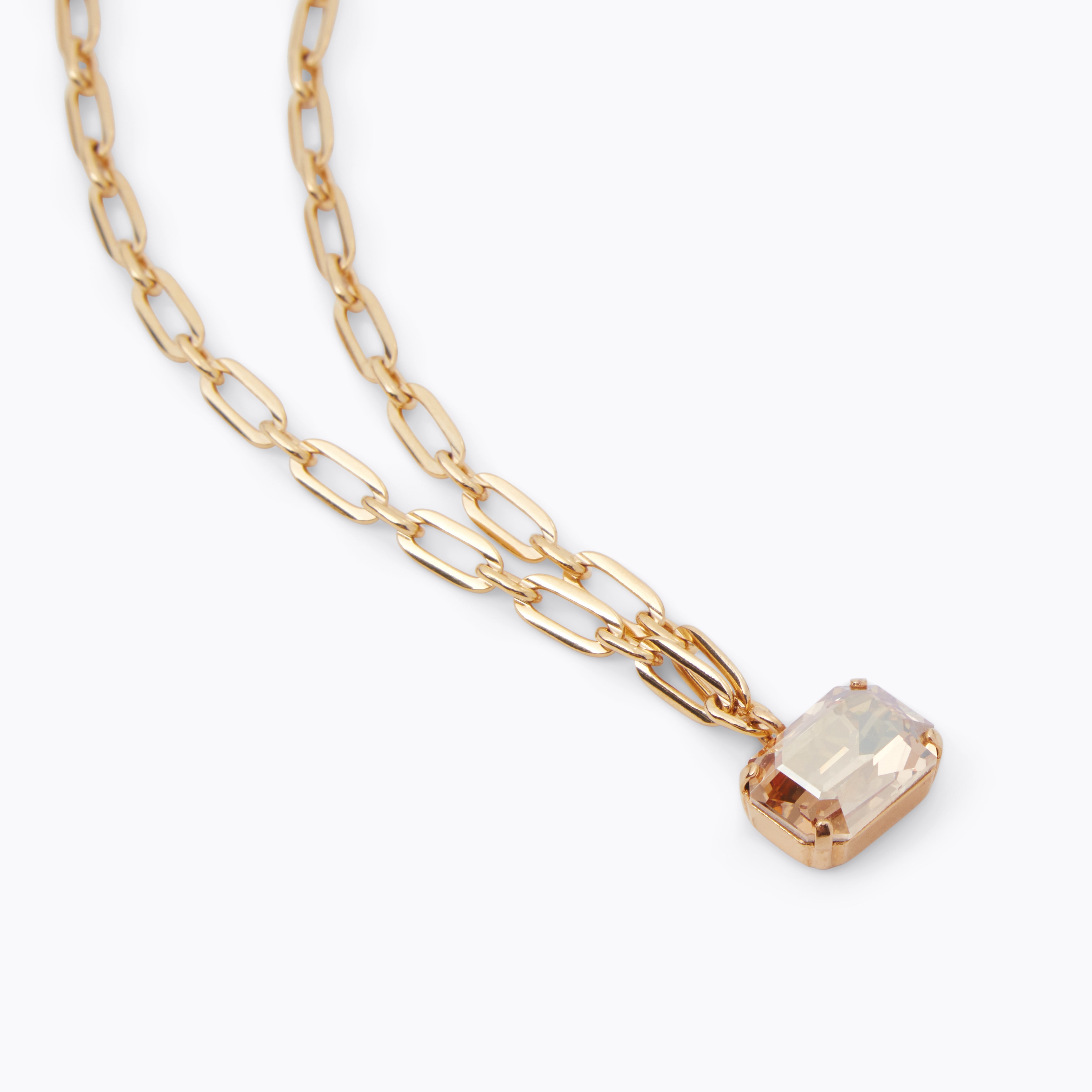 Caroline Svedbom - Mini Lydia Necklace Golden Shadow Gold – Caroline ...
