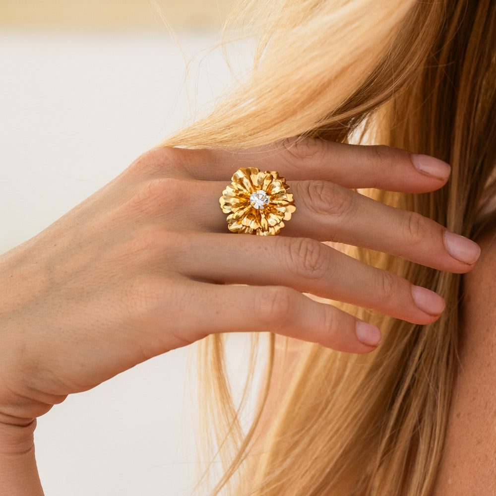 Caroline Svedbom - Mini Lydia Ring Black Diamond Gold – Caroline ...